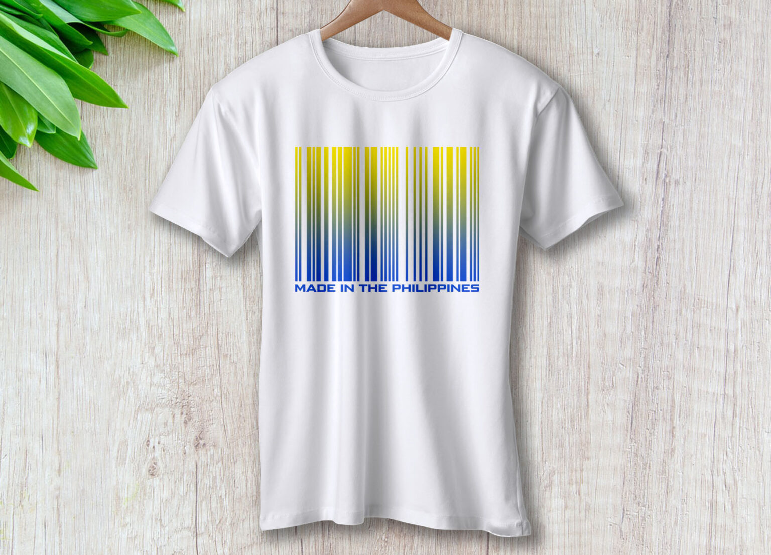 Barcode Made In Mans Tee – pinoys.co.nz