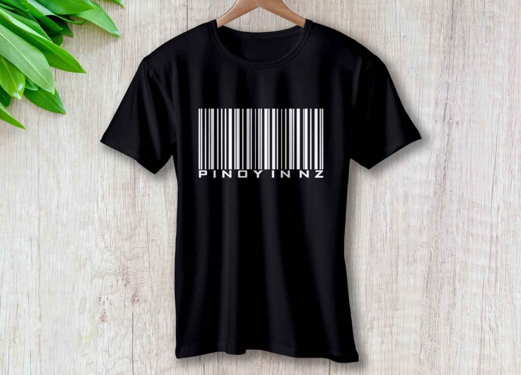 Barcode Ladies Tee – pinoys.co.nz