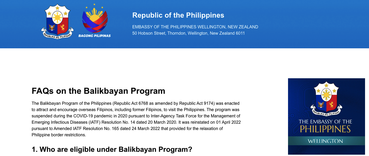 Traveling to the Philippines as a New Zealand Citizen: Visa Requirements for Stays Over 30 Days ...